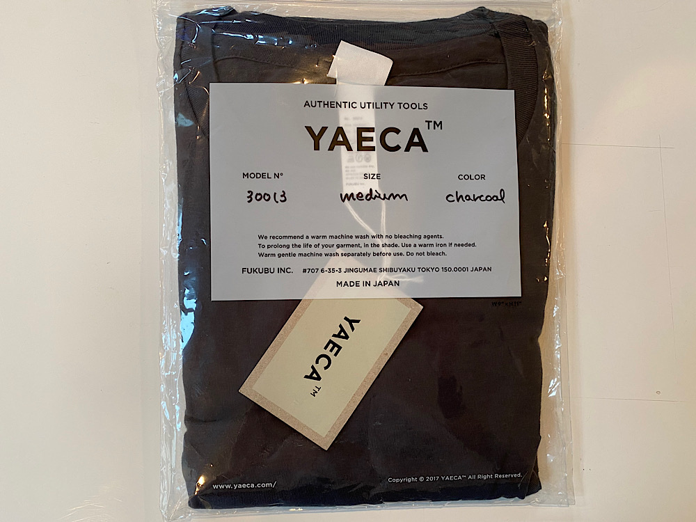 YAECA MEN T-Shirt | Personal Shopper Japan.com -Japan Shopping Proxy Service